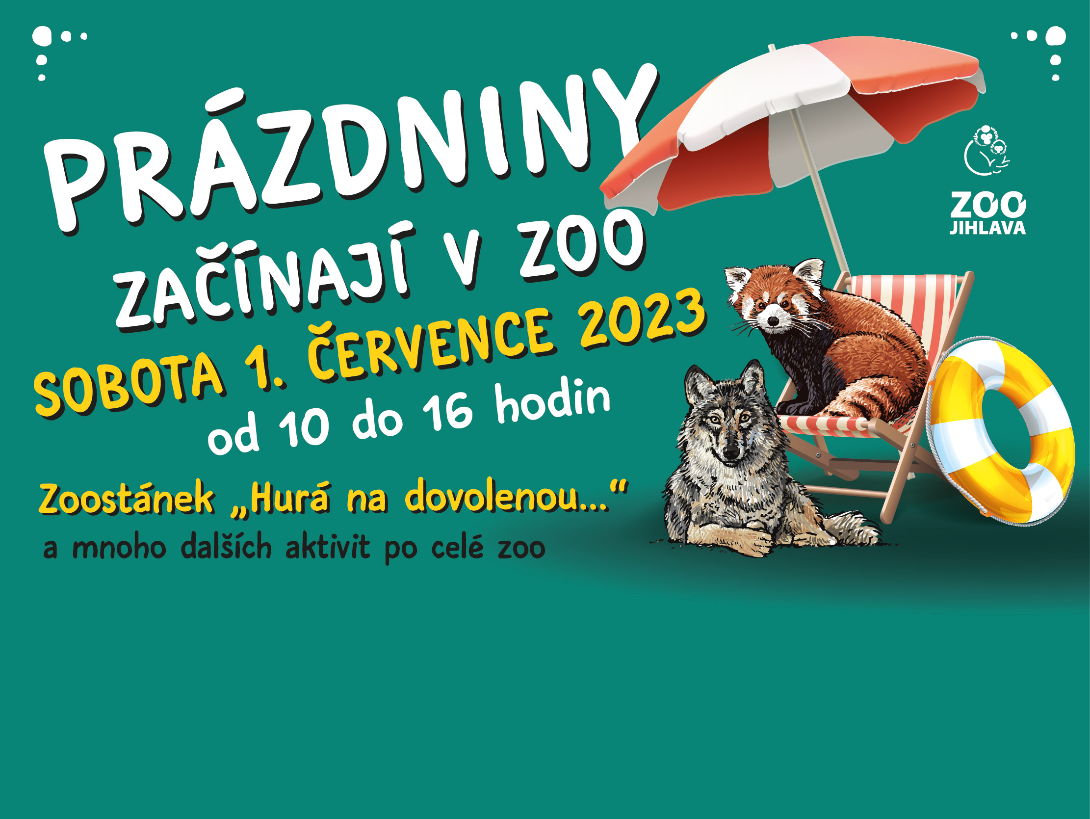 Prázdniny začínají v zoo - Zoo Jihlava